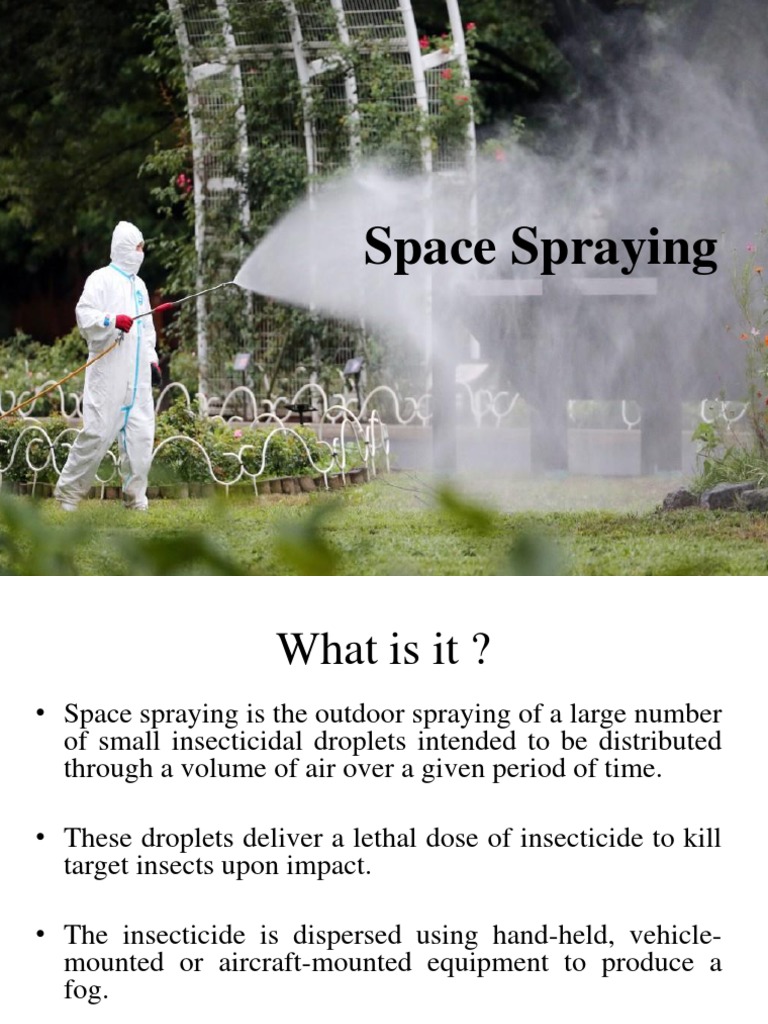 Space Spraying | PDF | Pest Control | Insecticide