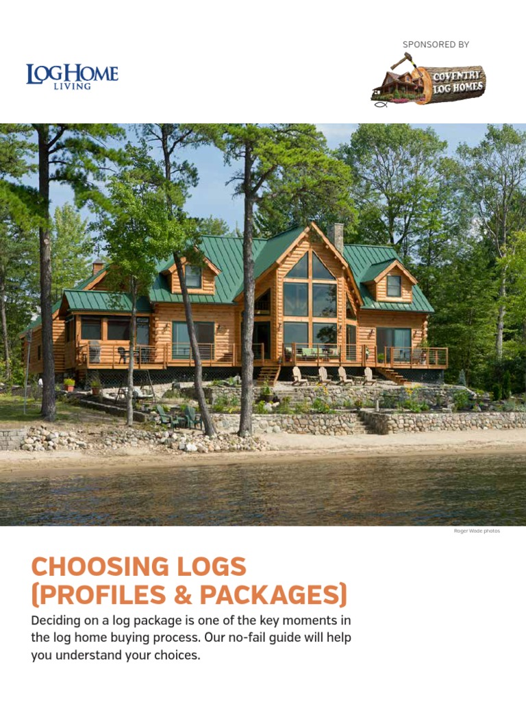 Choosing Logs (Profiles & Packages) | PDF | Framing (Construction) | Door