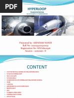 Hyperloop: Presented By: Aniket Deolikar | PDF | Hyperloop | Engineering