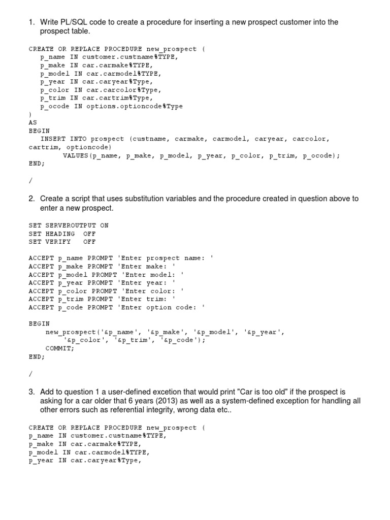 DBMS Question Answer | PDF | Pl/Sql | Control Flow