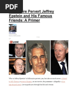 Jeffrey Epstein List in Full As Dozens of Names Revealed | PDF