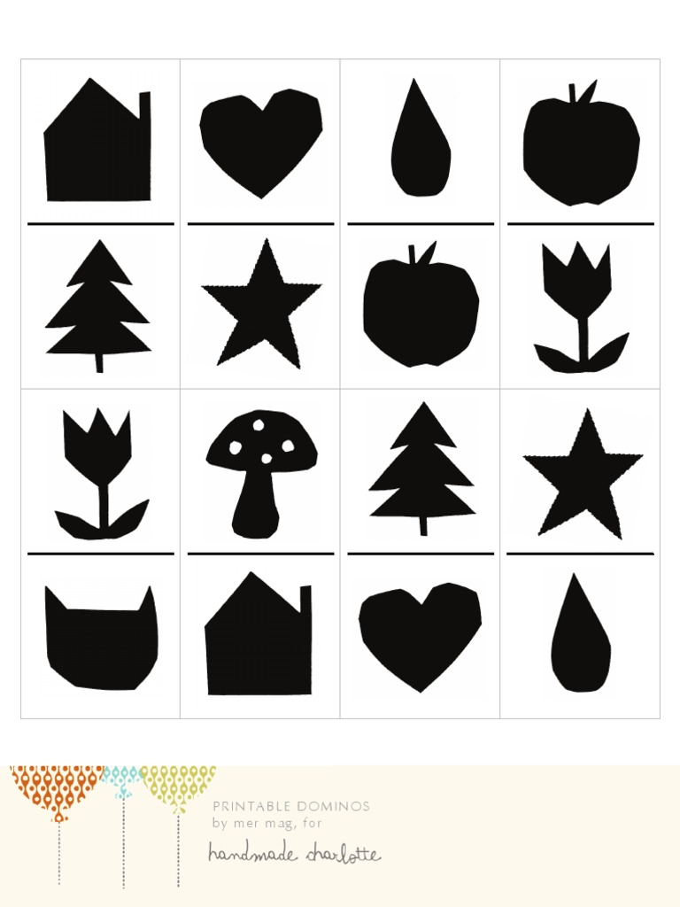 Instructions for Printing and Playing Dominoes: A Guide to Making and ...