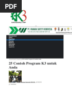 HSE PLAN. Contoh | PDF