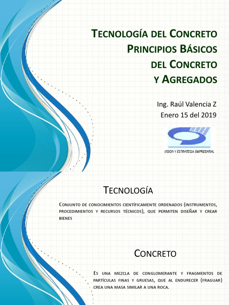 Mapei Tecnología de Concreto | PDF | Hormigón | Cemento