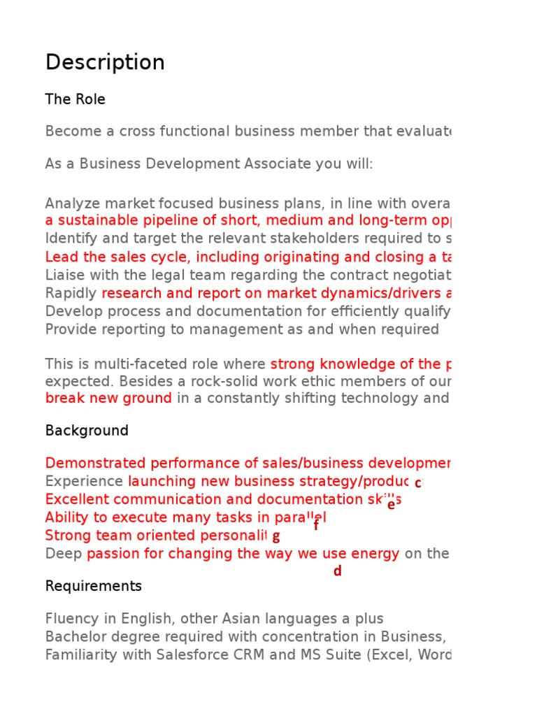 STAR Stories Chart | PDF | Strategic Management | Sales