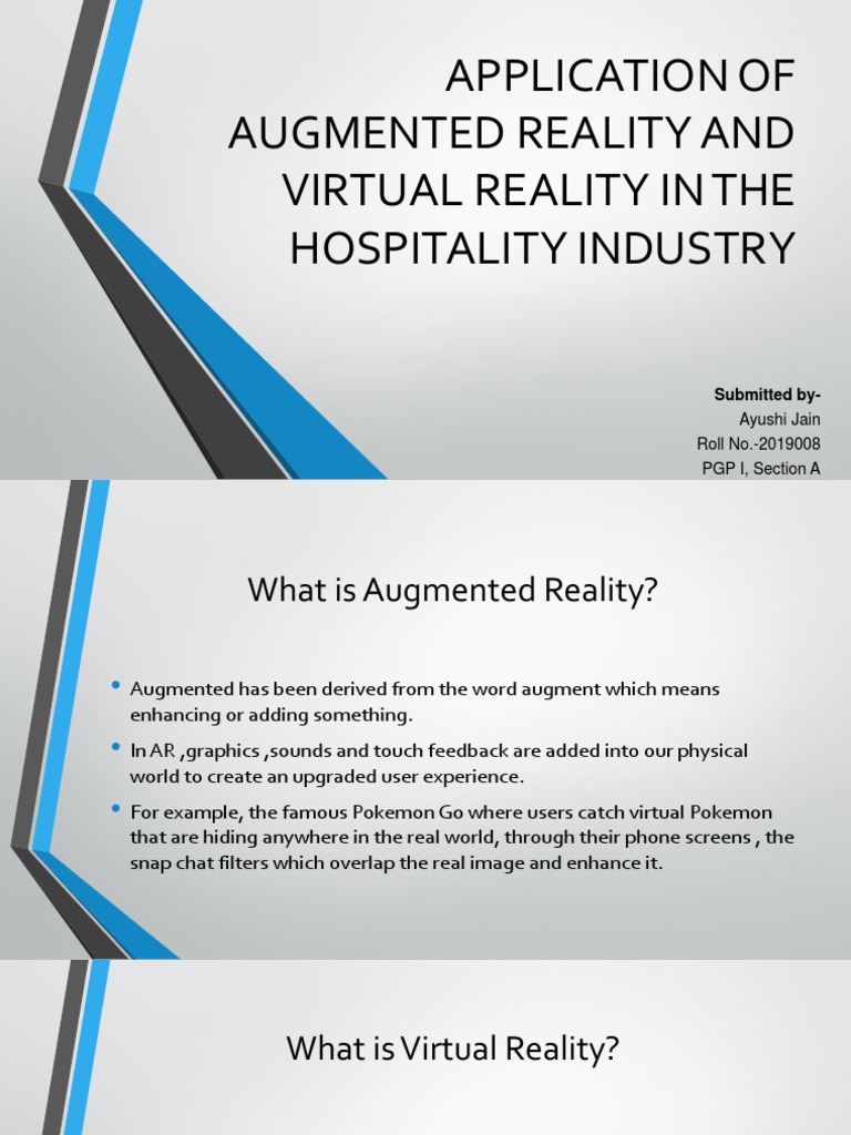 Ar & VR | PDF | Virtual Reality | Computing And Information Technology