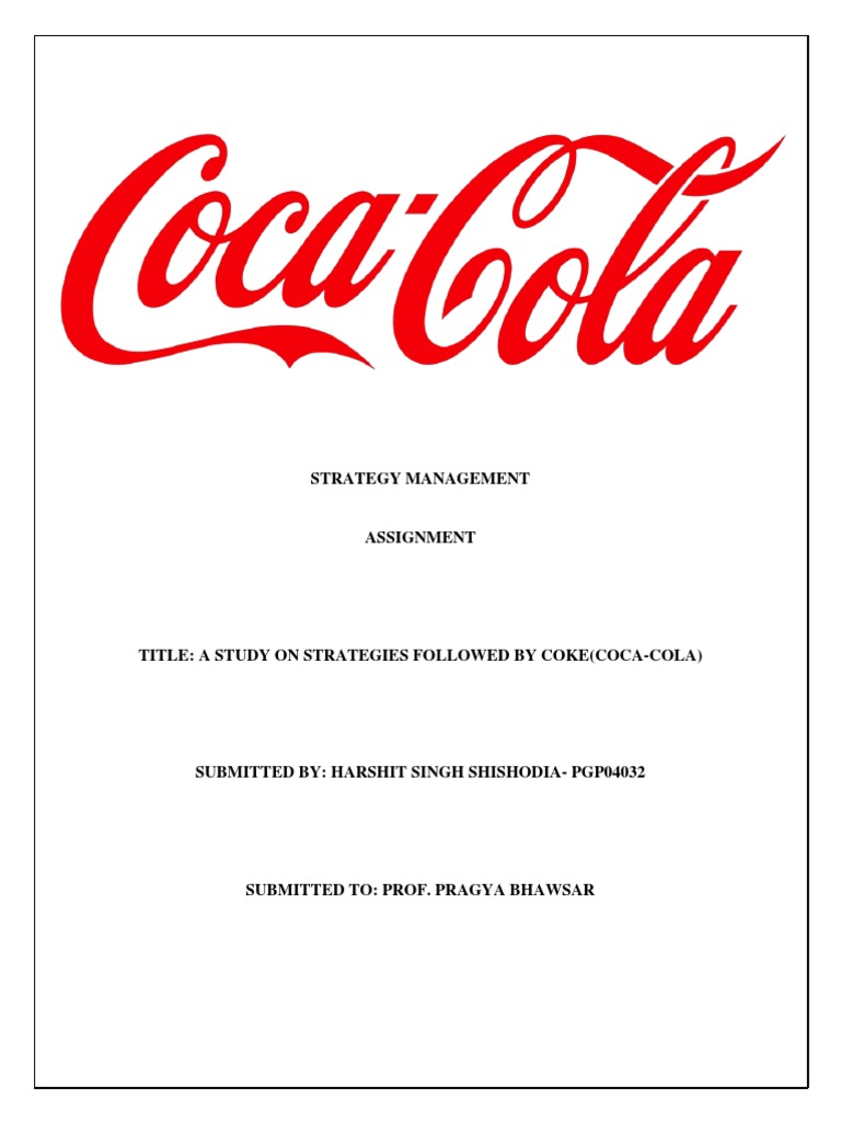 Coke | PDF | Coca Cola | The Coca Cola Company