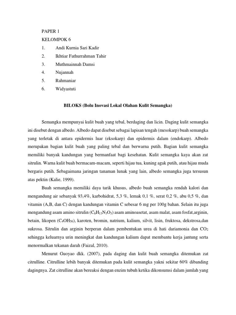 Paper 2 Biloks | PDF