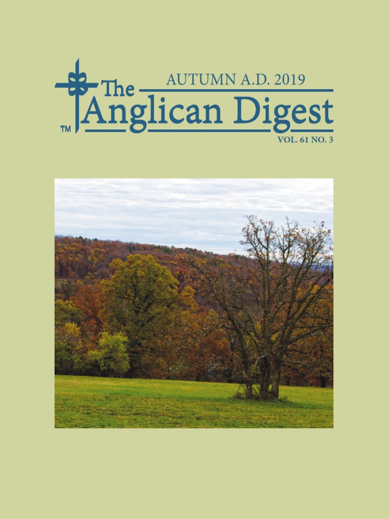 Issues Archive - The Anglican Digest