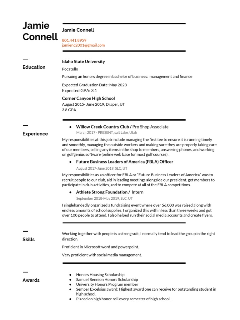 Jamie Connell | PDF | Learning