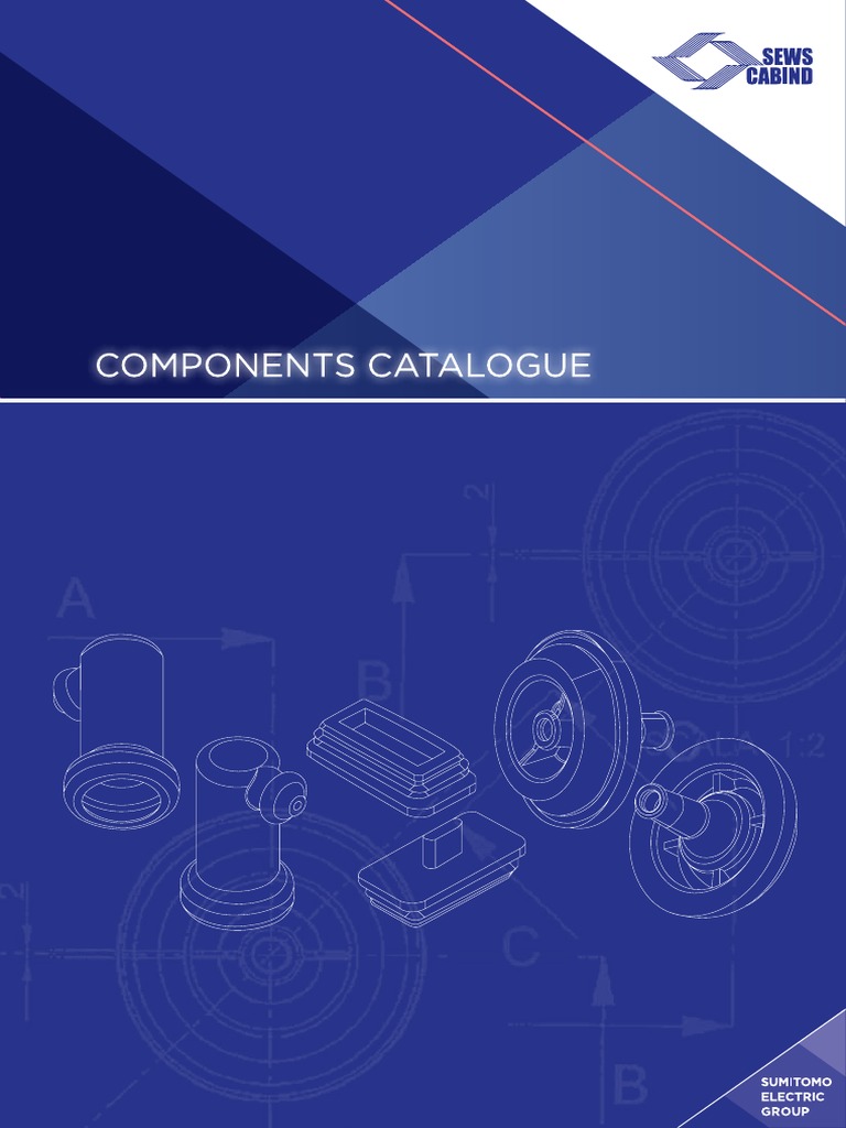 SEWS COMPONENTS CATALOGUE | PDF | Electrical Connector | Sheet Metal