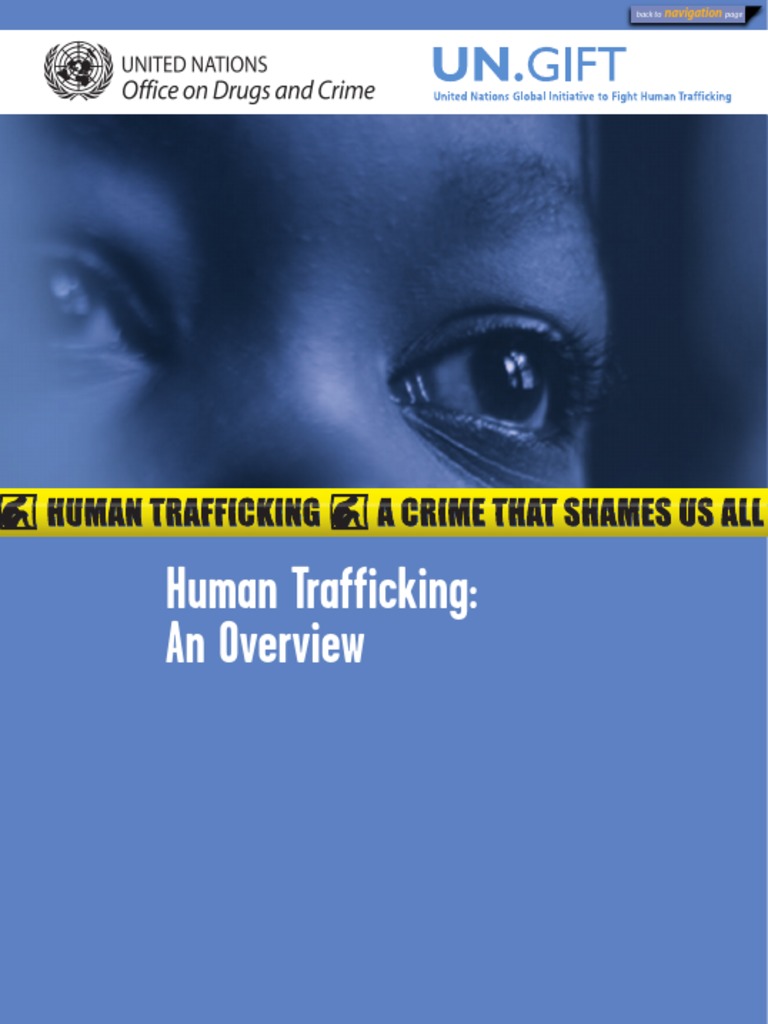 Human Trafficking: An Overview (United Nations) | PDF | Human ...