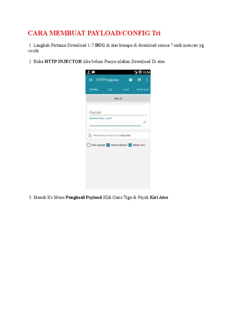 Cara Membuat Payload | PDF