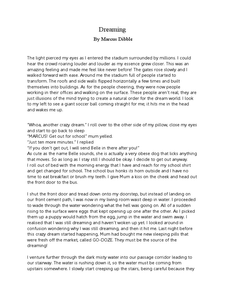 Dreaming | PDF