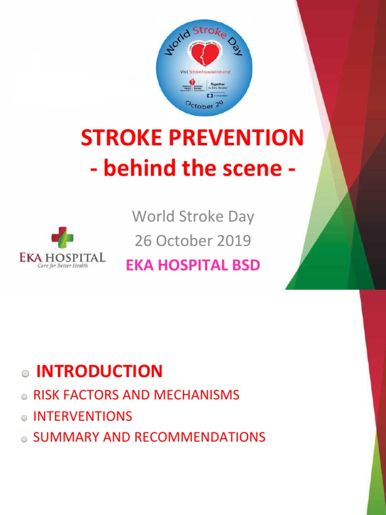 Dr. Herianto, SPS - PPTX - STROKE PREVENTION - Final | PDF | Stroke | Statin
