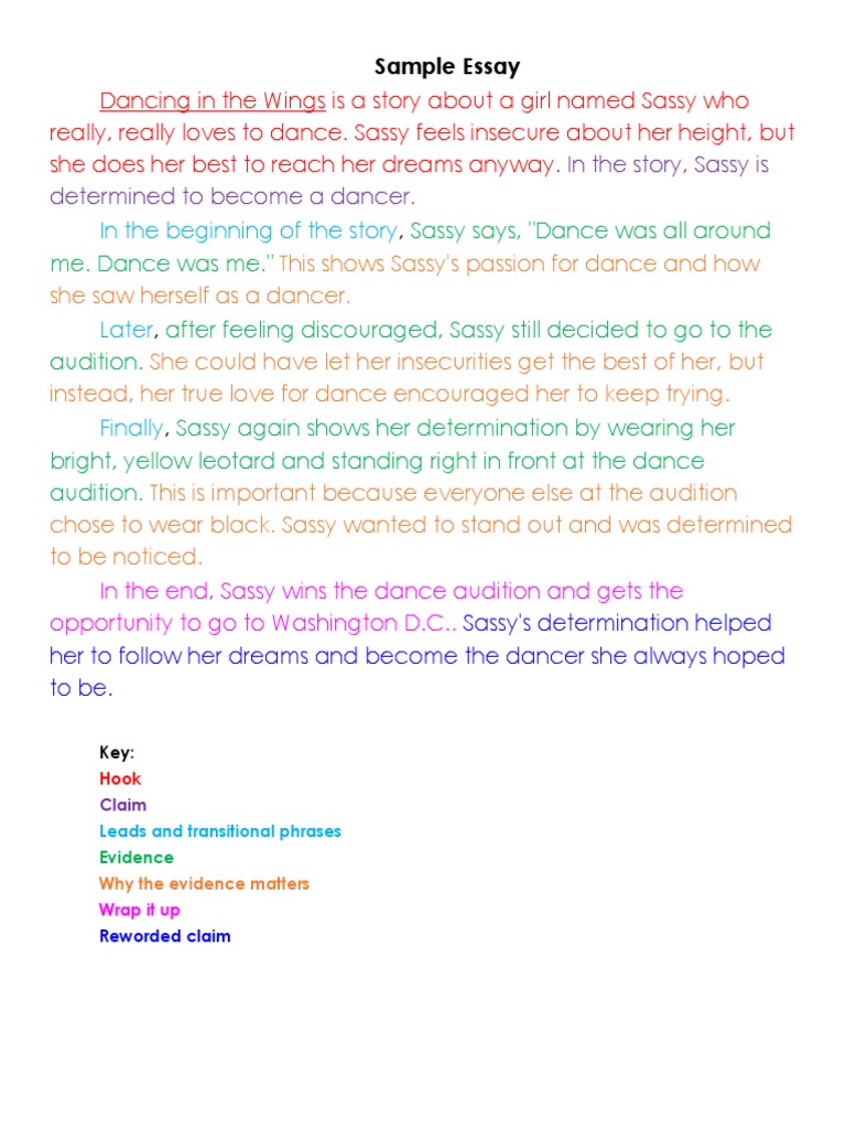 Baby Literary Essay Example | PDF