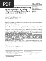 Functional Reach Test and Modified Functional | PDF