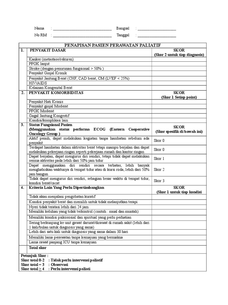 Penapisan Paliatif | PDF