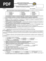 Pagbasa at Pagsusuri Exam 1 | PDF