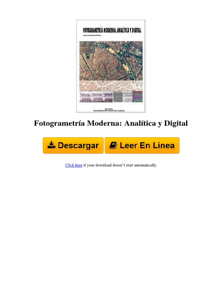 Fotogrametria | PDF