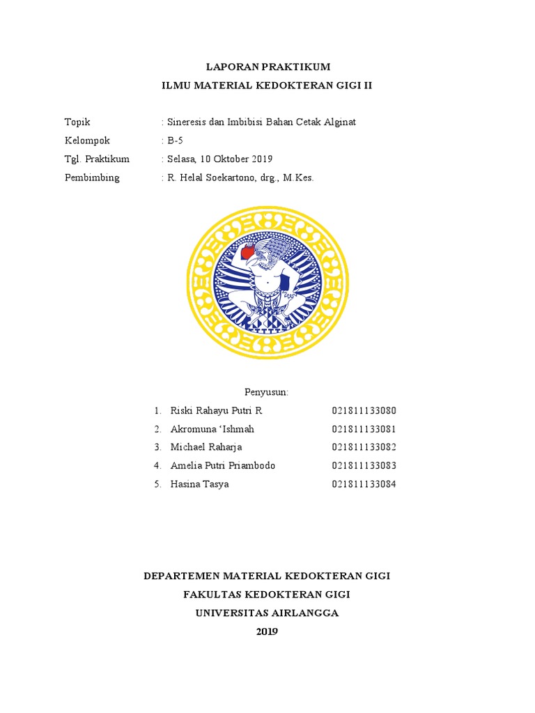 IMKG ALGINAT Sineresis Dan Imbibisi | PDF