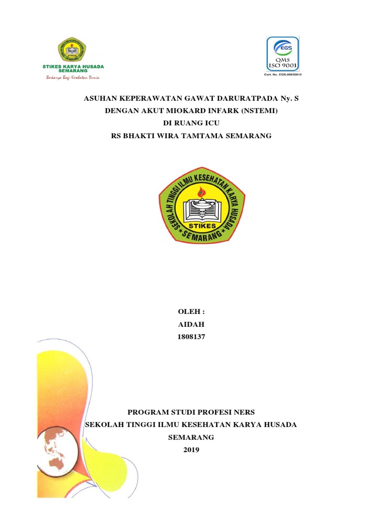 Askep Icu Ami | PDF | Sains & Matematika