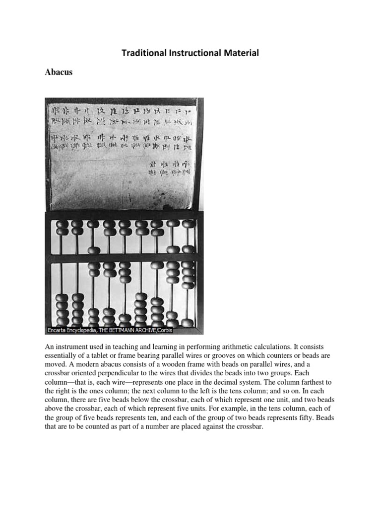Traditional Instructional Material | PDF | Behavior Modification ...