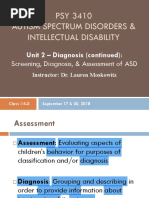 Sample Report ADI-R & ADOS-2 | PDF | Autism | Nonverbal Communication