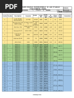 FINAL DP # 5 - 9 5-8 Casing Tally | PDF | Structural Engineering | Cement