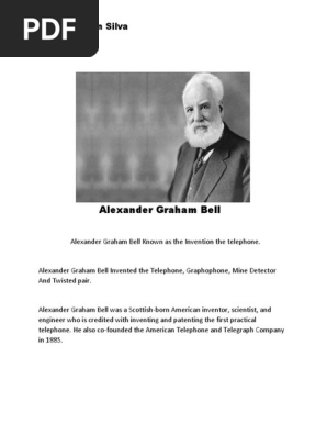 Alexander Graham Bell Inventions Twisted Pair