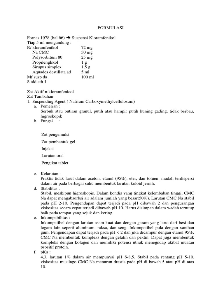 Formulasi | PDF