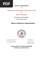 BBA Final Year 6th Sem Project Report. | PDF | Working Capital | Banks