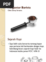 Standar Operasional Prosedur Barista1 | PDF