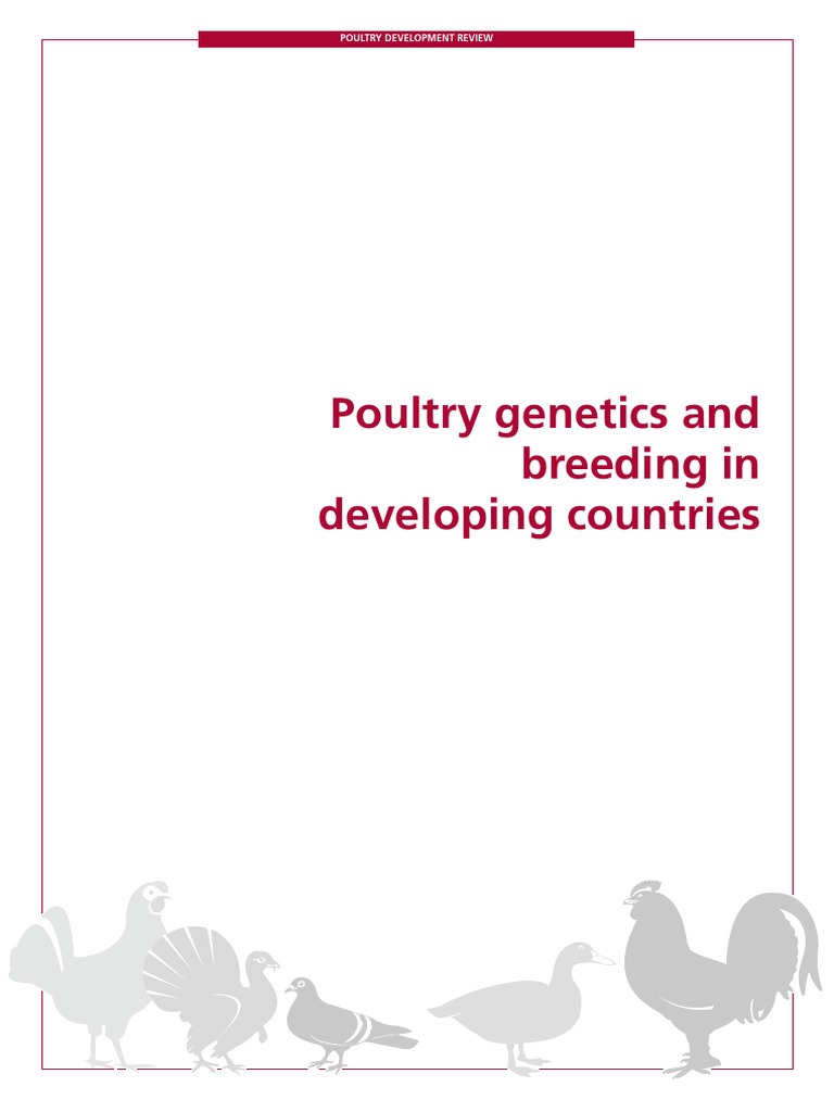 Poultry Genetics and Breeding in Developing Countries | Download Free ...