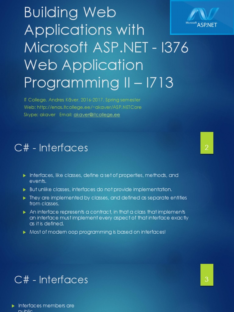 Core 03 C Pdf Class Computer Programming C Sharp