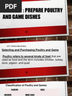 Quarter 4 - Module 2 Prepare Poultry and Game Dishes: Cookery NC Ii ...