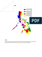 Fig. - Climate Map of The Philippines - Modified Coronas | PDF