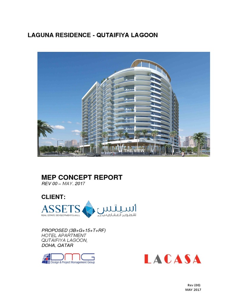 Mep Concept Report | PDF | Ventilation (Architecture) | Electrical Wiring