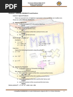 I-Objectives: Lesson Plan in Mathematics | PDF | Factorization | Lesson ...