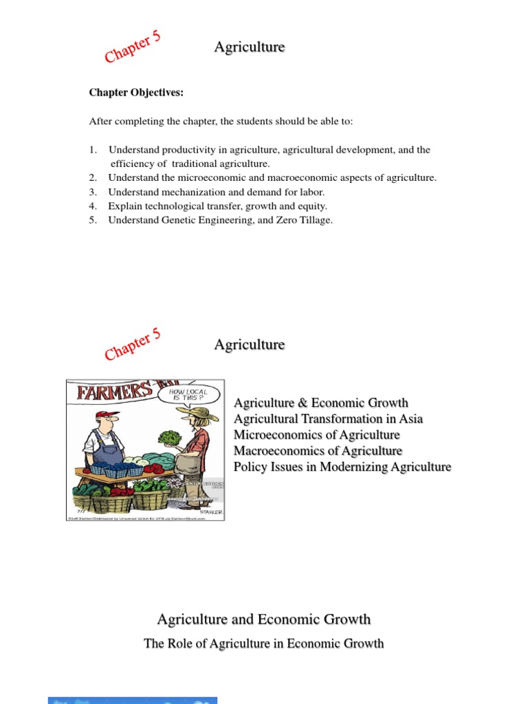 Agricultural Economics for Students | PDF | Green Revolution | Agriculture