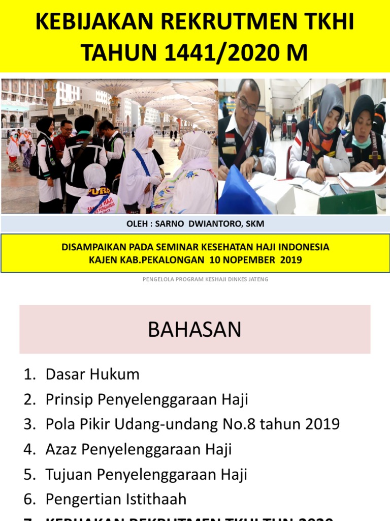 Rekrutment Tkhi | PDF