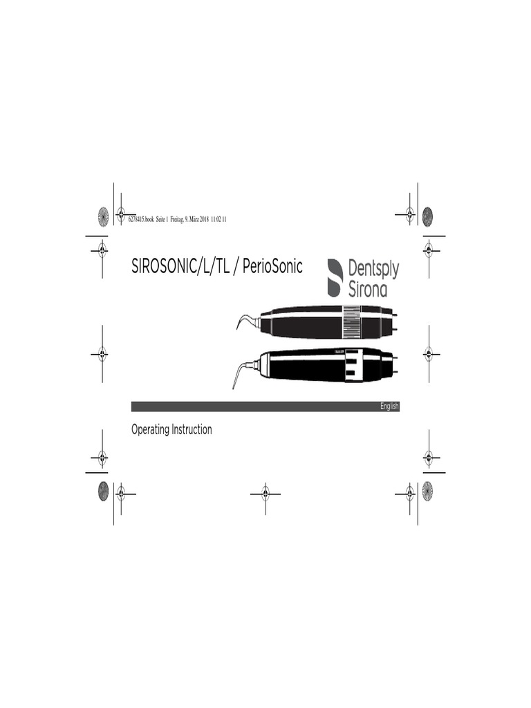 Sirosonic L | PDF | Ultrasound | Periodontology