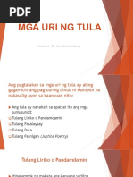 14 Na Halimbawa NG Tuluyan o Prosa | PDF
