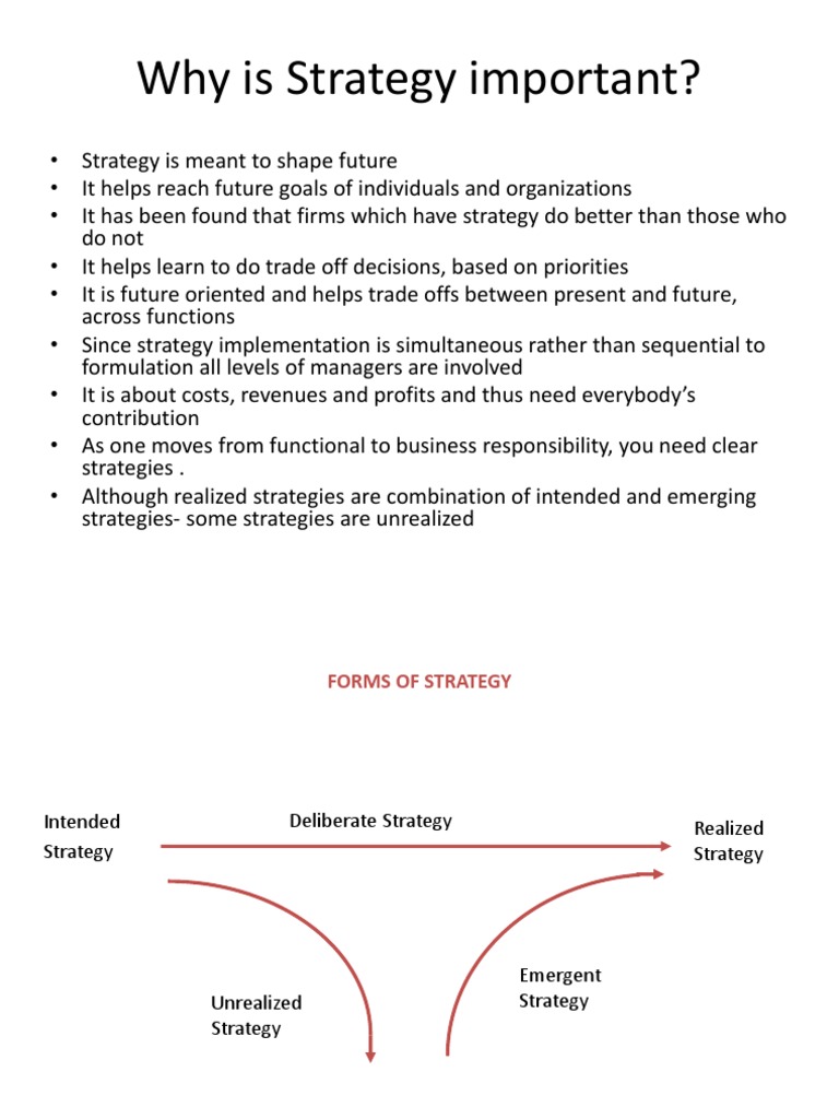 1A.Why Is Strategy Important | PDF | Strategic Management | Business