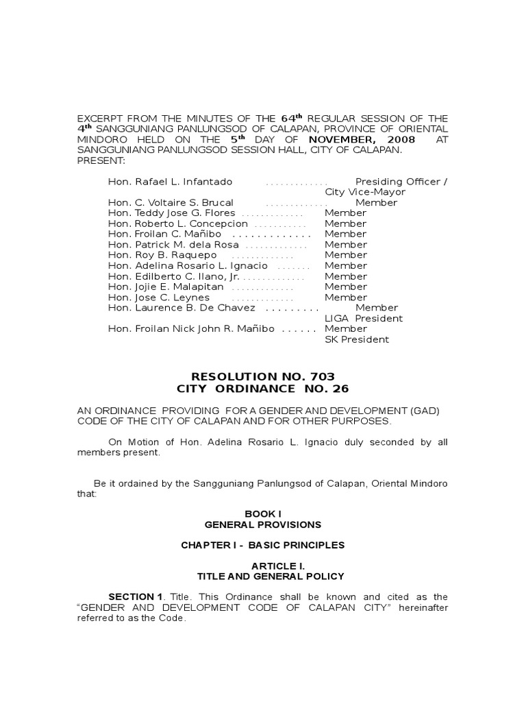 2008 Gad Code | PDF | Sexual Harassment | Health Care