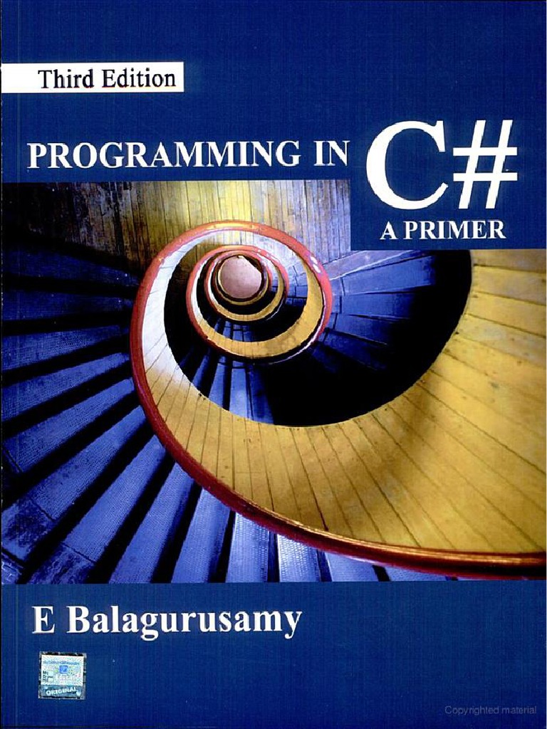 Programming in C# A Primer PDF | PDF