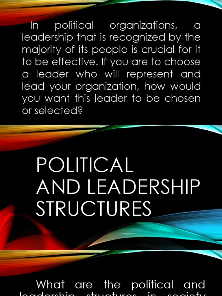 Political Leadership Structures Explained | PDF | Legitimacy (Political ...