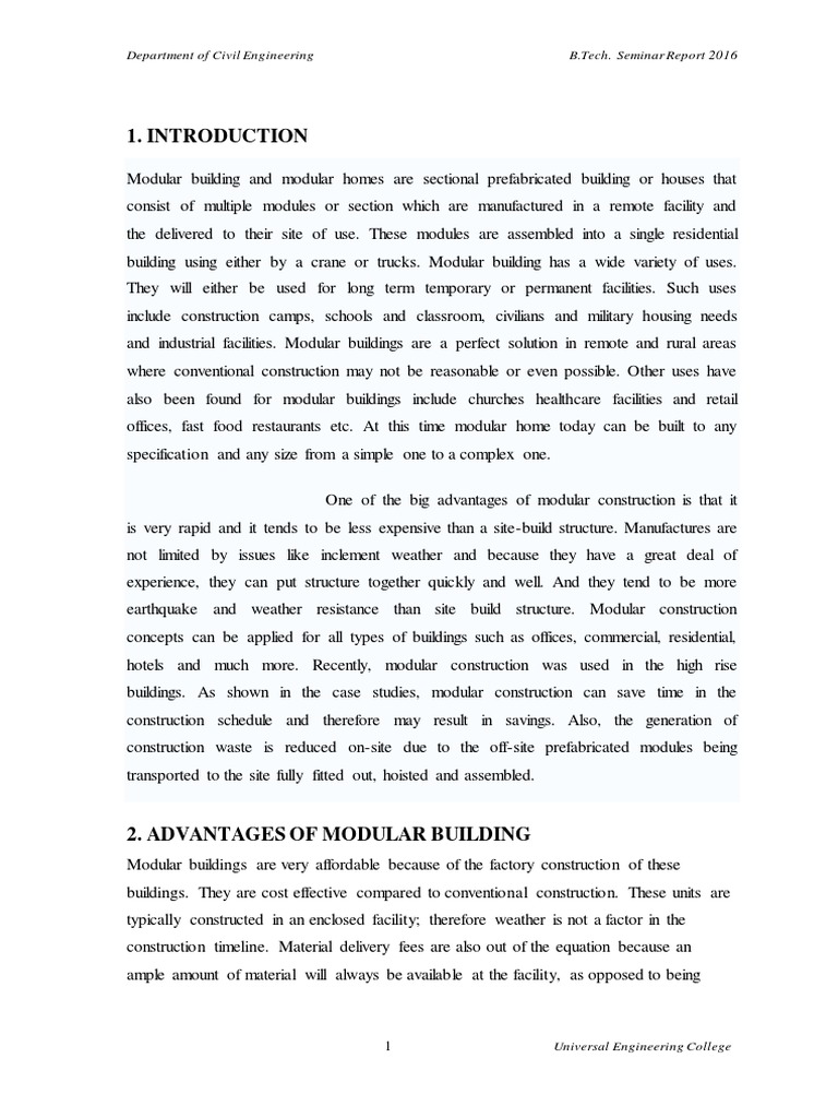New Tech Construction | PDF | Modularity | Life Cycle Assessment