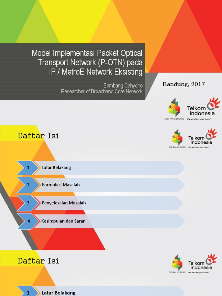 Implementasi P-OTN PDF | PDF