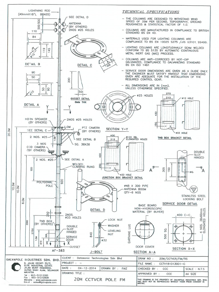 MBPP CCTV Pole | PDF